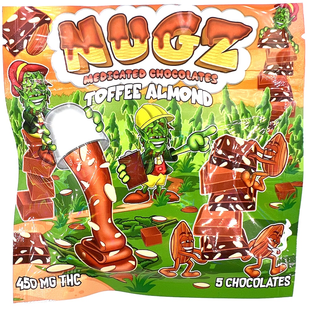 Nugz Toffee Almond – CannaSense