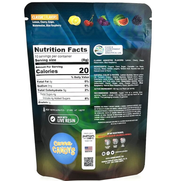 1000mg – Canna Candys Gummies – CannaSense